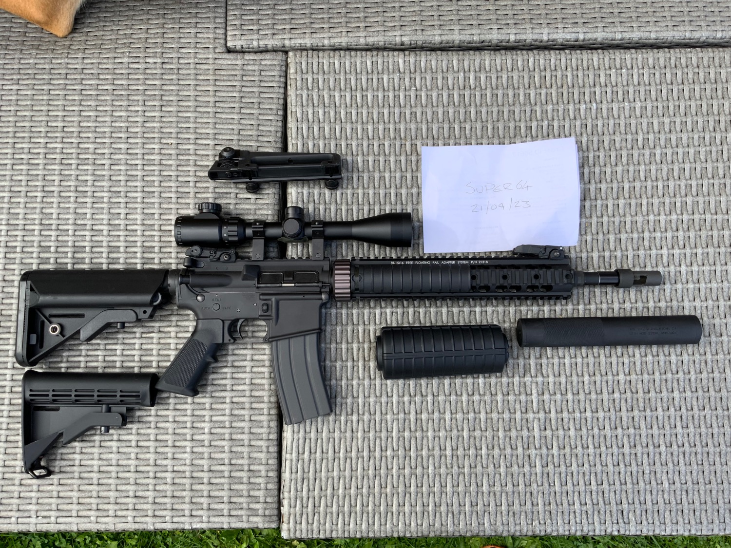 Tokyo Marui MK12 SPR Style Rifle - Gas Rifles - Airsoft Tokyo Marui MK12 SPR Style Rifle - Gas Rifles - Airsoft